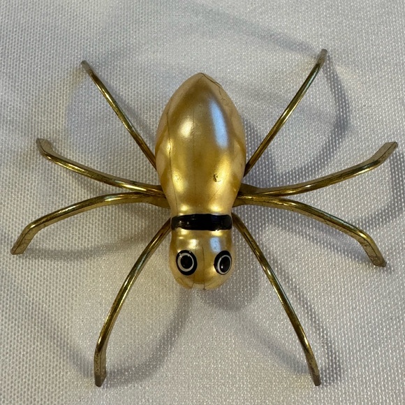 Jewelry | Gold Spider Brooch 3s And 40s Era | Poshmark